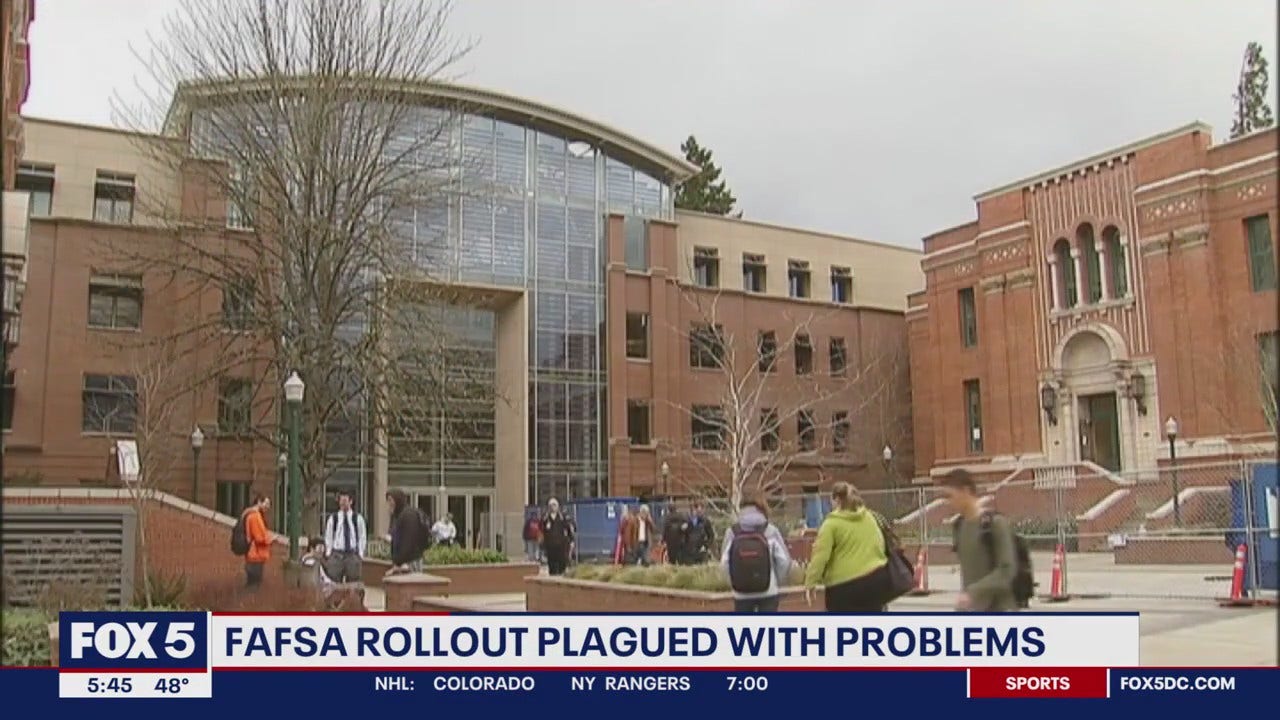FAFSA delays cause frustration for students, colleges | FOX 5 DC