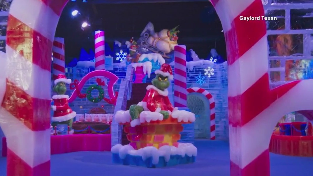 ICE! exhibit at Gaylord Texan opens for the holidays | FOX 4 Dallas ...