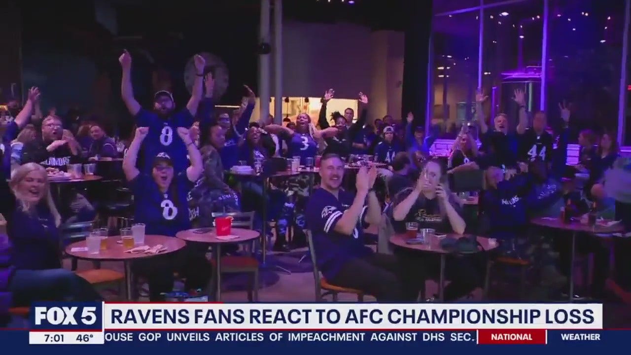 Fans react after Chiefs shut down Ravens 17-10 | FOX 5 DC