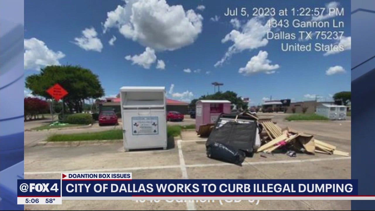 City of Dallas works to curb illegal dumping | FOX 4 Dallas-Fort Worth