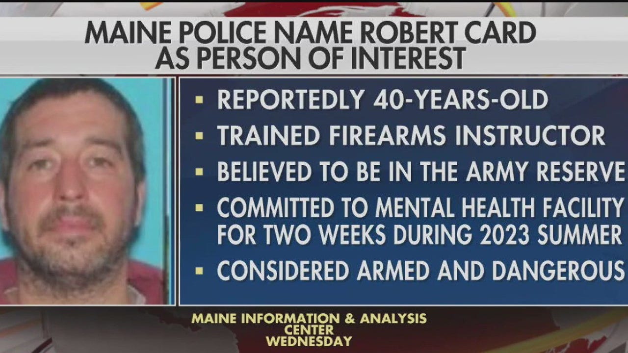 Maine mass shooting: The manhunt for Robert Card intensifies | FOX 9 ...