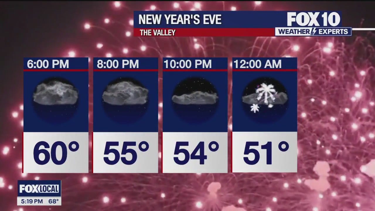 5pm weather forecast - 12/28/23 | FOX 10 Phoenix