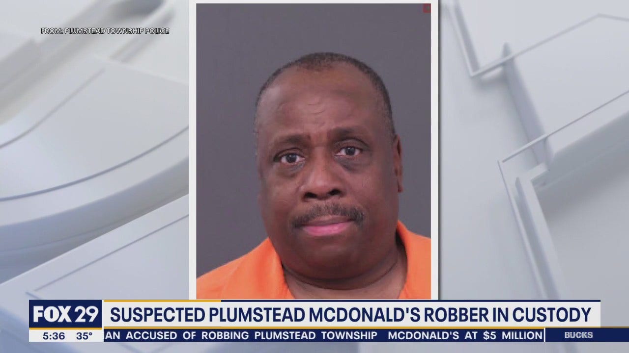 McDonald's robbery suspect arrested in Bucks County | FOX 29 Philadelphia