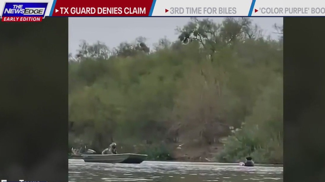 Migrant seen crying for help to cross Rio Grande | FOX 26 Houston