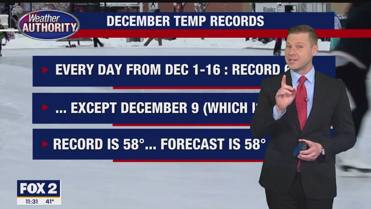 A beautiful stretch of weather as we climb into the 50s | FOX 2 Detroit