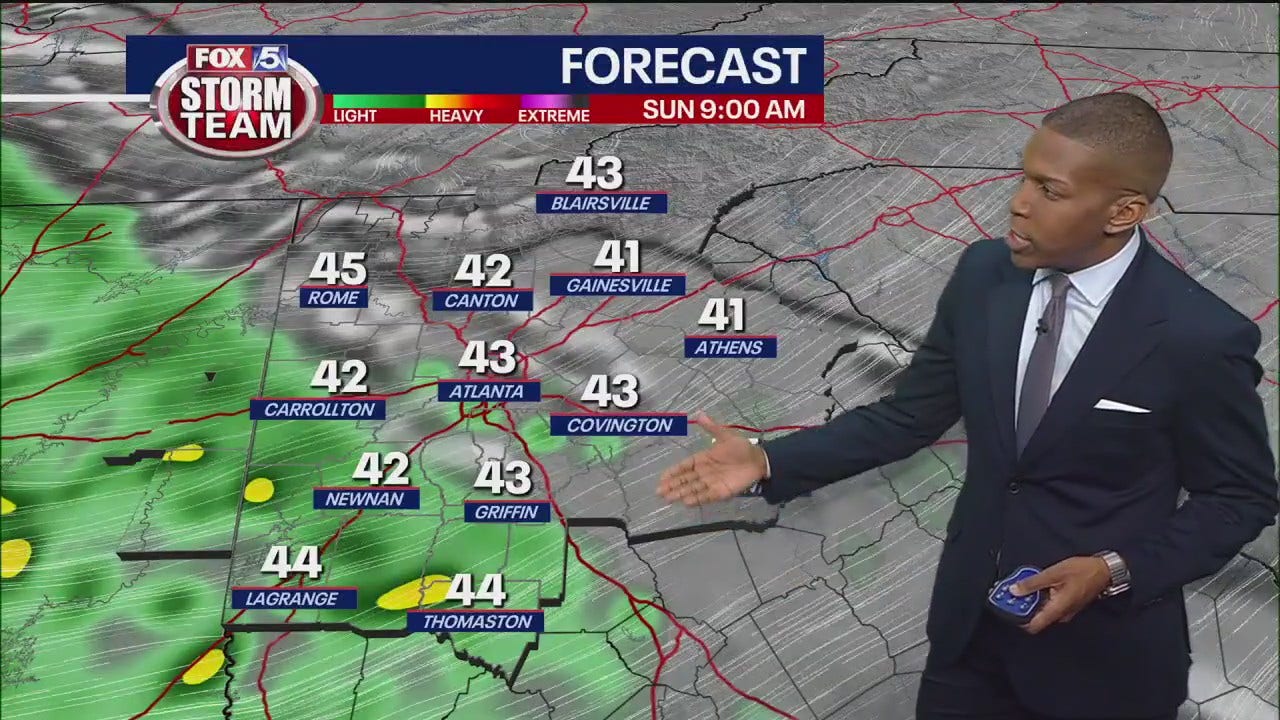Weekend forecast | FOX 5 Atlanta