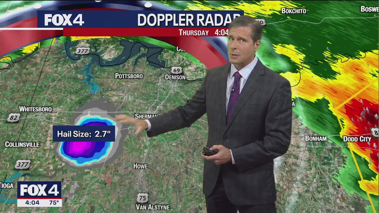 Dallas weather: May 9 - 4 p.m. Update | FOX 4 Dallas-Fort Worth