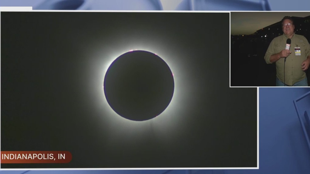 Total Solar Eclipse 2024: Indianapolis goes dark | FOX 32 Chicago