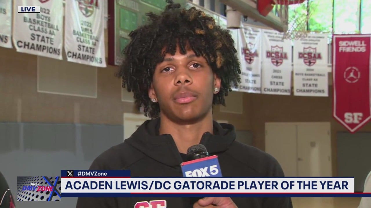Acaden Lewis named DC's Gatorade Player of the Year | FOX 5 DC