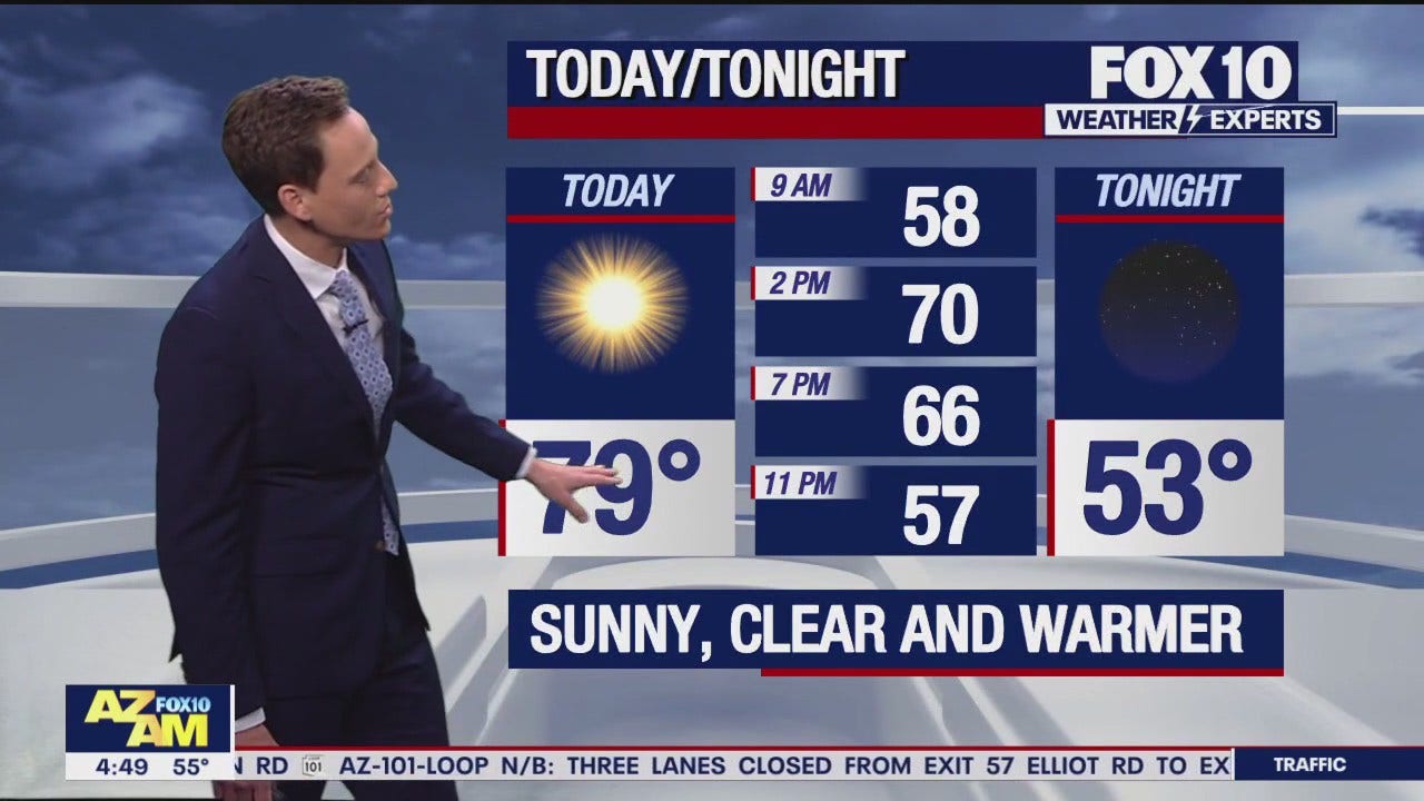 Morning Weather Forecast - 2/29/24 | FOX 10 Phoenix