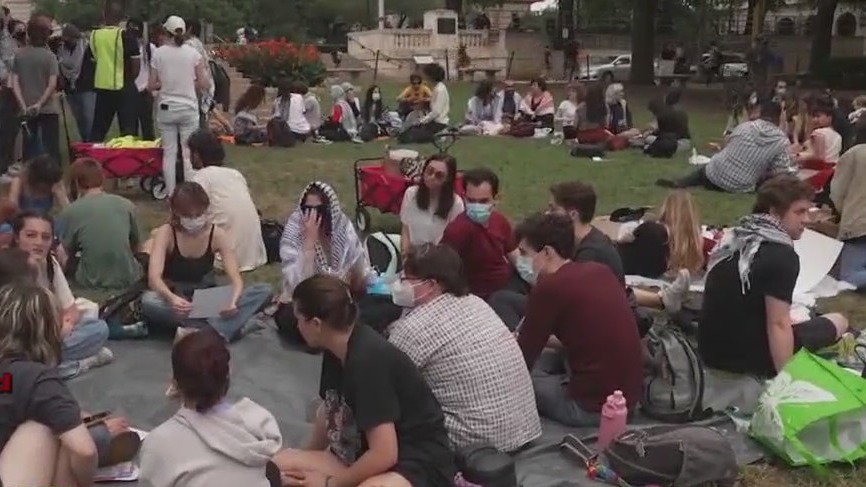 UT Austin Palestine protests continue | FOX 7 Austin