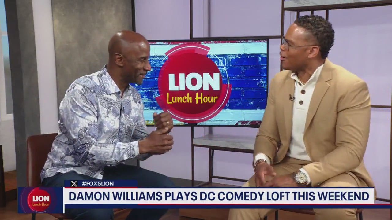 Damon Williams plays DC Comedy Loft this weekend | FOX 5 DC
