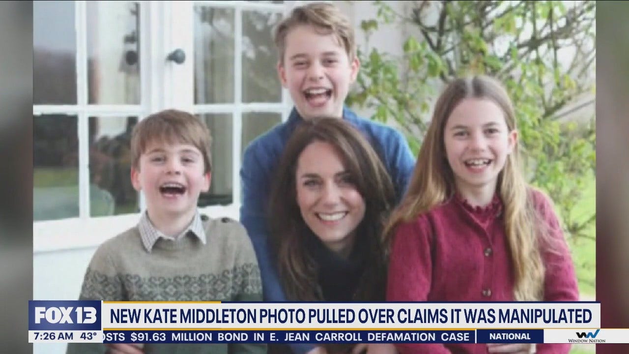New Kate Middleton photo pulled over claims it was manipulated | FOX 13 ...