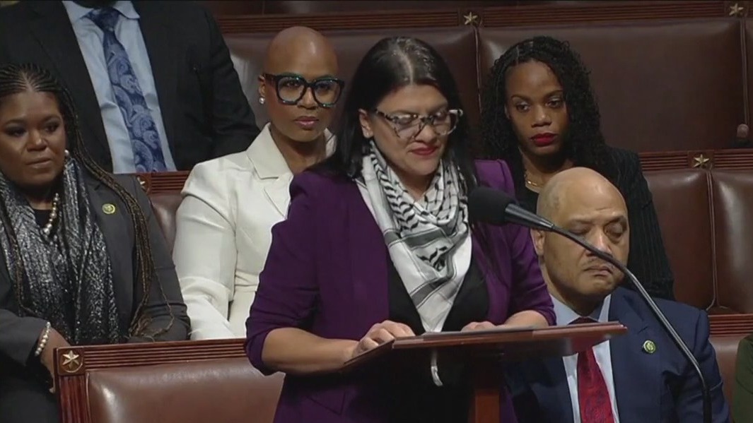 Rep. Rashida Tlaib, Congress' only Palestinian American, censured | FOX ...