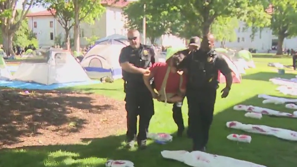 Protesters arrested at Emory University on Thursday | FOX 5 Atlanta