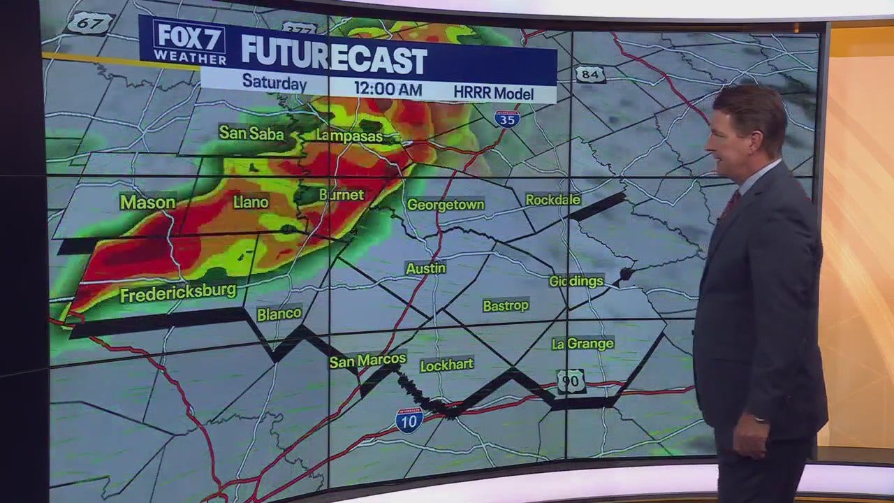 Austin weather: Rain possible through the weekend | FOX 7 Austin