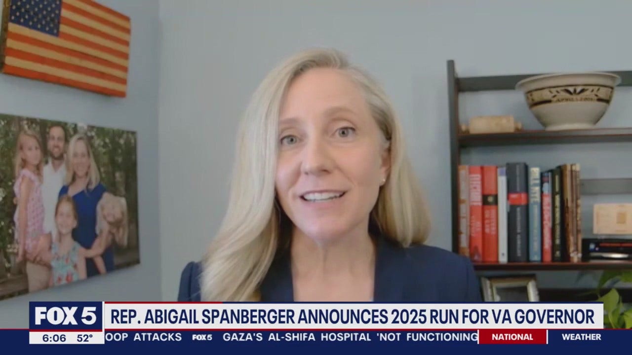Rep. Abigail Spanberger running for Virginia governor in 2025 | FOX 5 DC