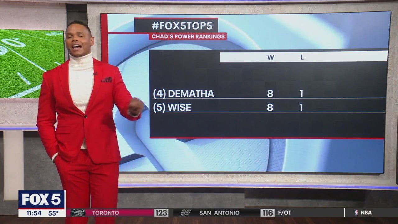 Chad Ricardo ranks best teams in DMV | FOX 5 DC