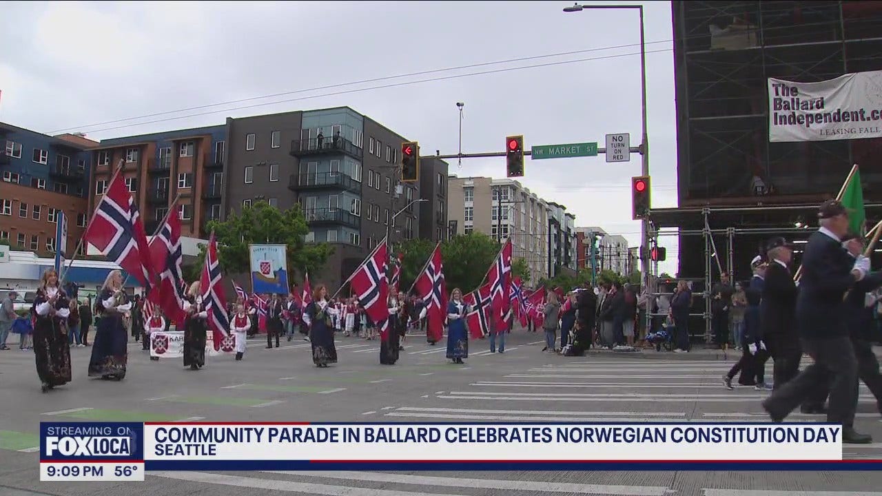 Ballard celebrates 17th of May with grand parade, festivities | FOX 13 ...