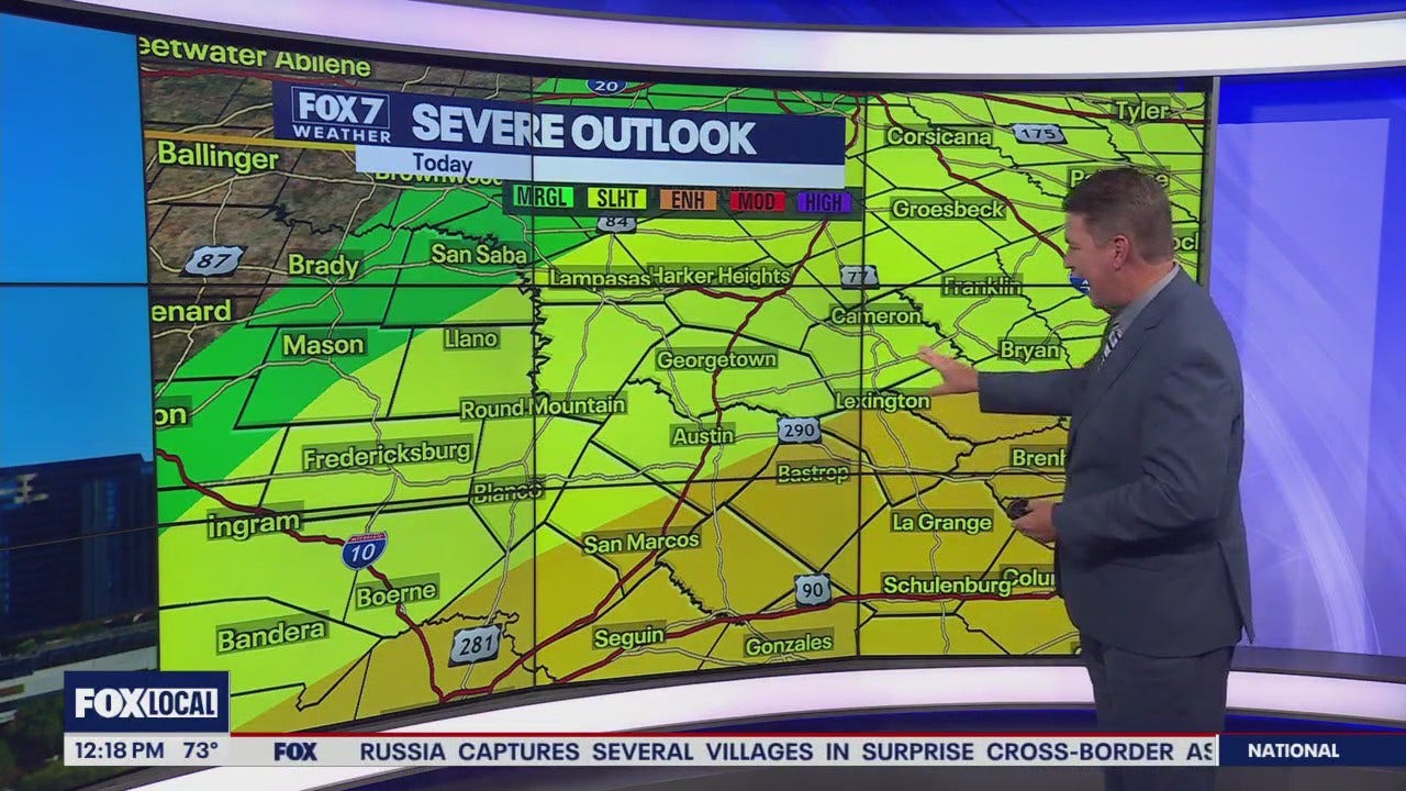 Austin weather: Severe thunderstorm watch | FOX 7 Austin