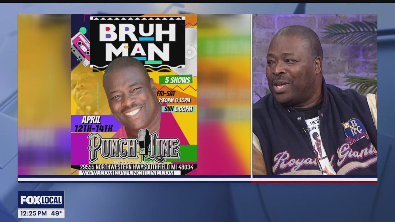 Reggie Ballard aka "Bruh Man" in Detroit For Comedy Show | FOX 2 Detroit