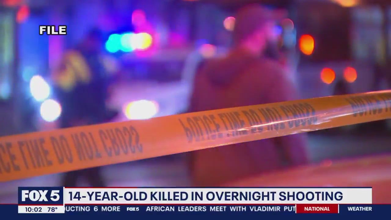 14 Year Old Killed In Southeast Dc Shooting Police Say Fox 5 Dc