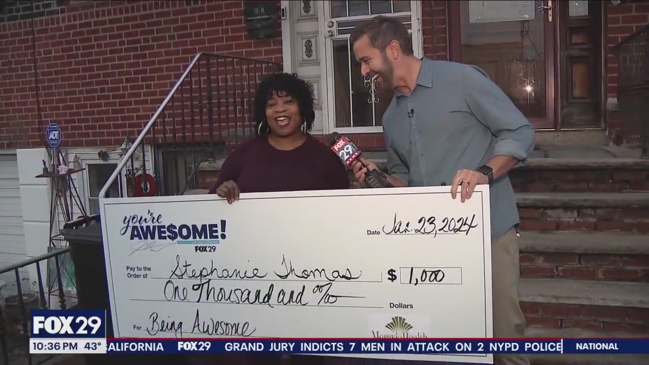 You're Awesome: Meet Stephanie Thomas | FOX 29 Philadelphia