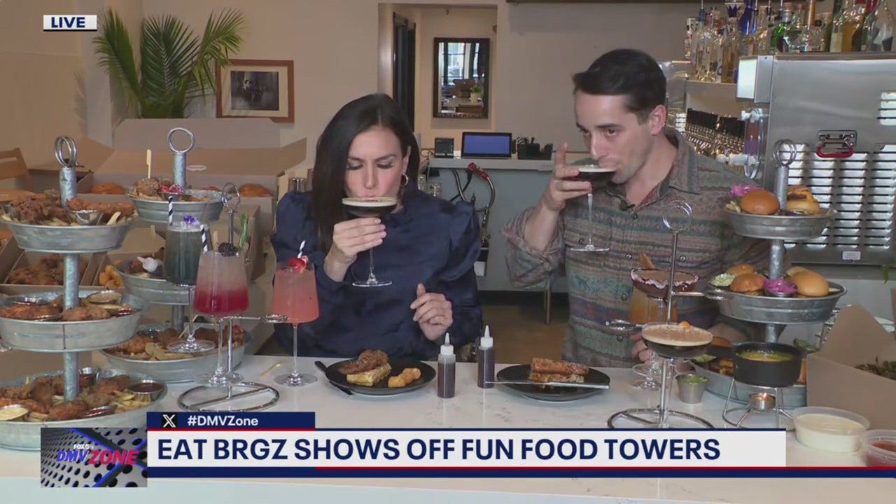Eat BRGZ puts their food towers on display | FOX 5 DC