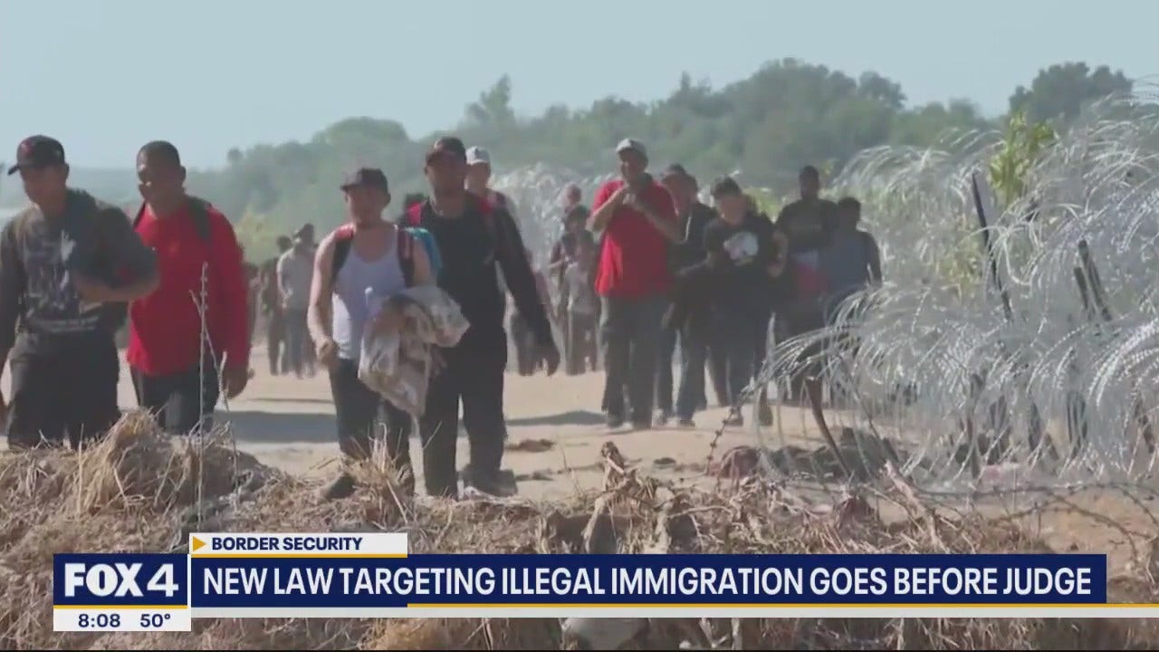 TX law targeting illegal immigrants goes before judge | FOX 4 Dallas ...