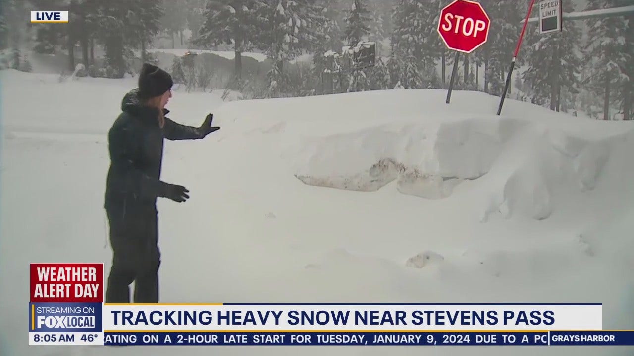 Avalanche control, 20+ inches of new snow at Stevens Pass | FOX 13 Seattle
