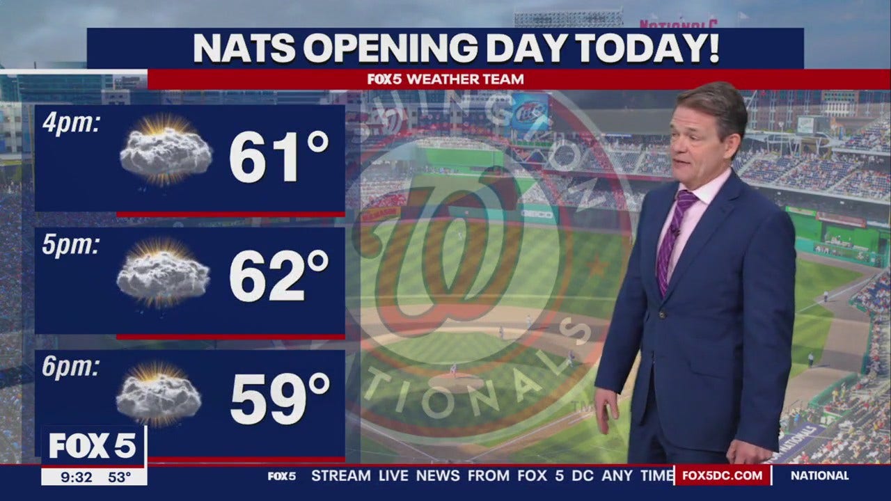 FOX 5 Weather forecast for Monday, April 1 | FOX 5 DC