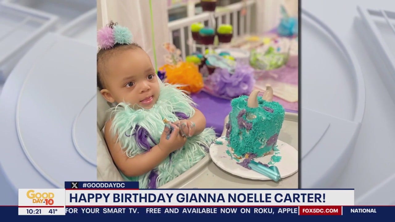 Happy birthday Gianna Noelle Carter! | FOX 5 DC