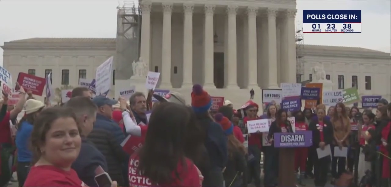 Domestic violence rally outside Supreme Court | FOX 26 Houston