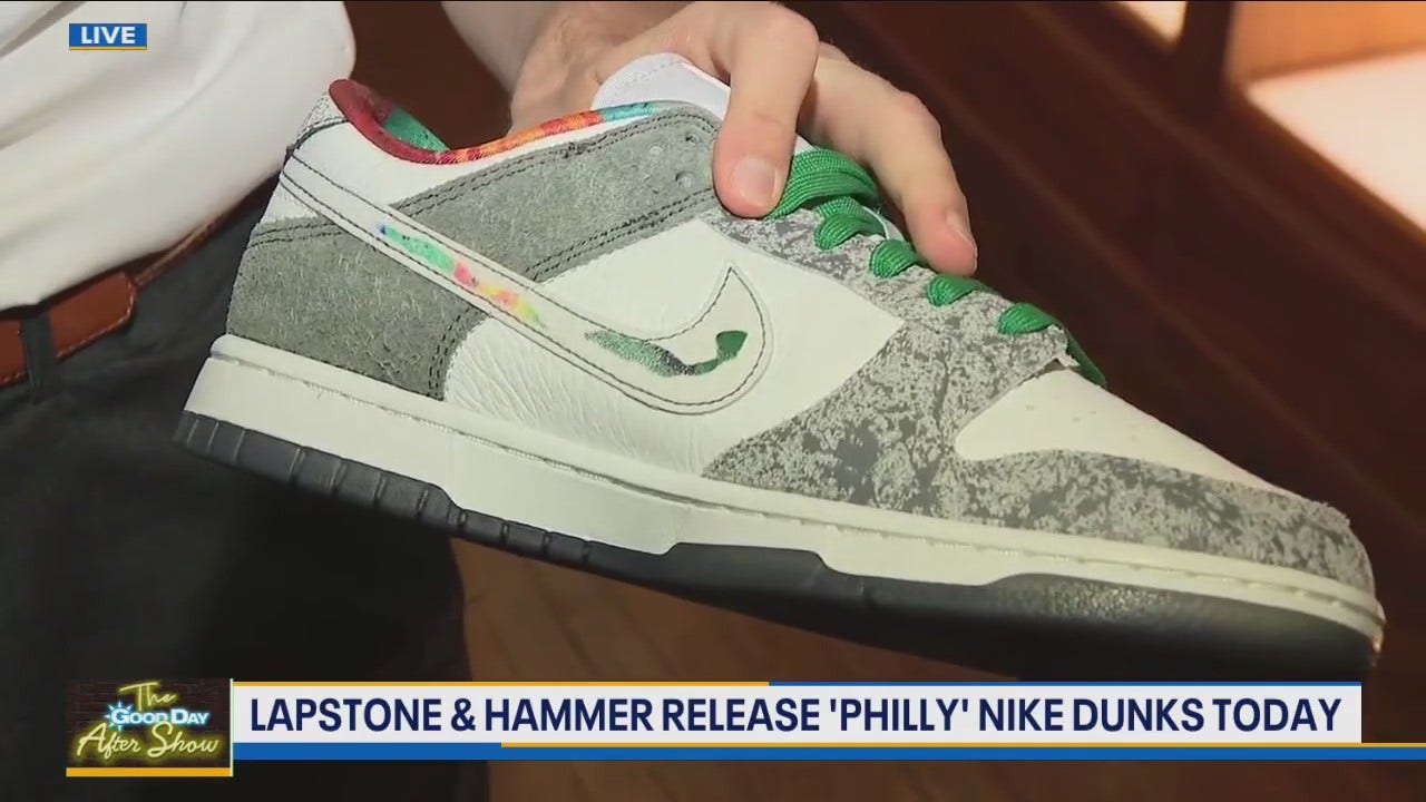 Lapstone & Hammer releases the new "Philly" Nike Dunks | FOX 29 ...