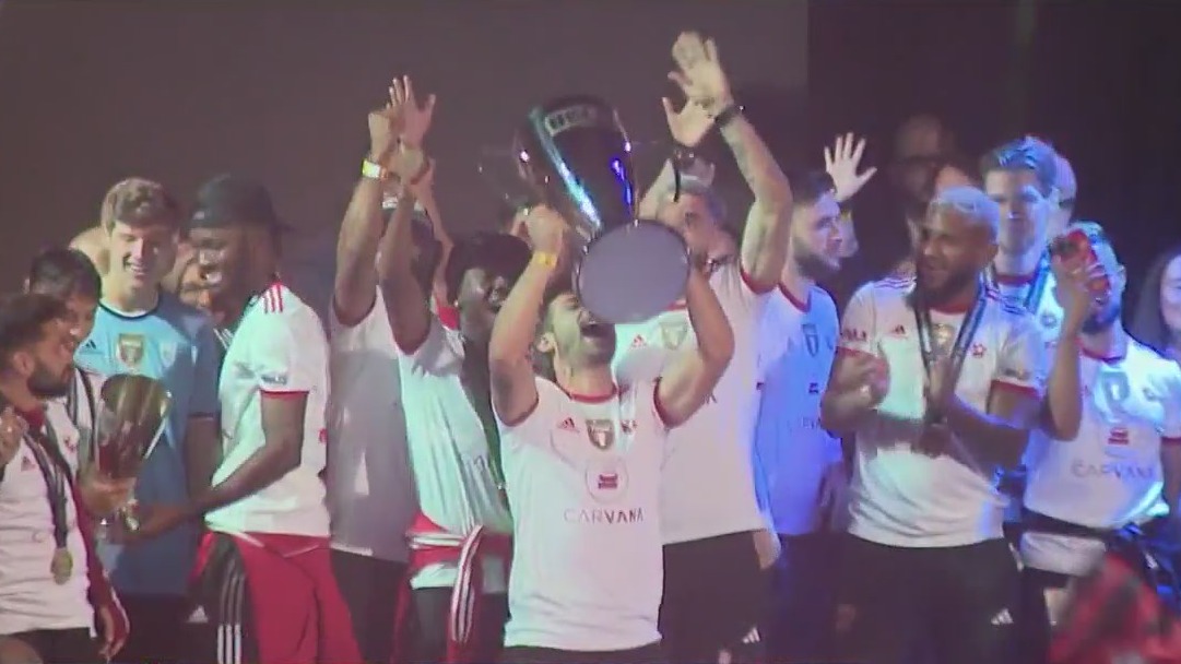 Phoenix Rising celebrates USL championship win | FOX 10 Phoenix