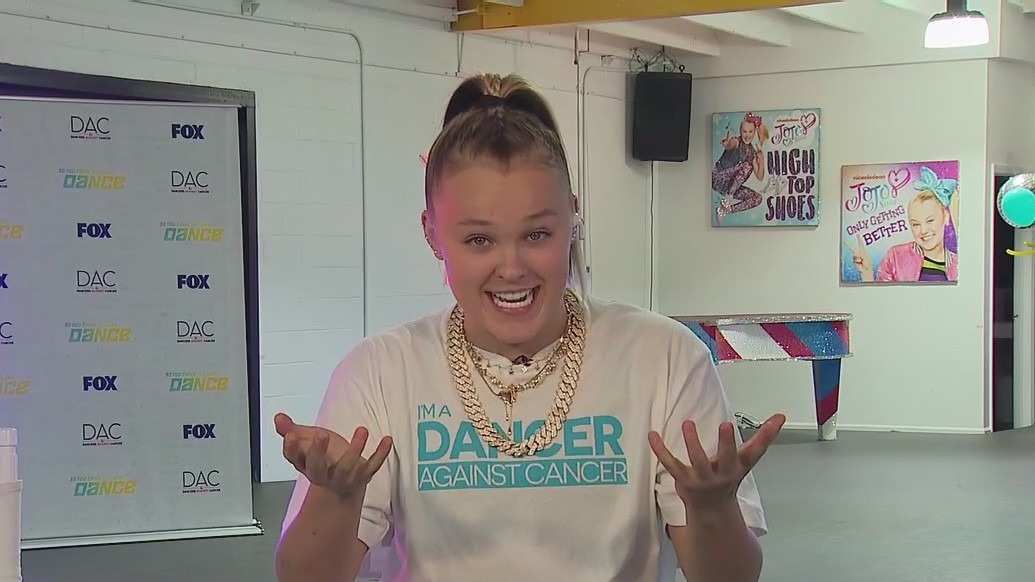 Jojo Siwa talks about Dancers Against Cancer foundation | FOX 11 Los ...