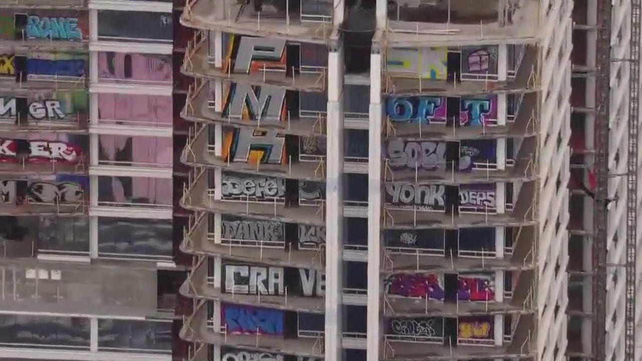 4 more arrests for DTLA high-rise graffiti | FOX 11 Los Angeles