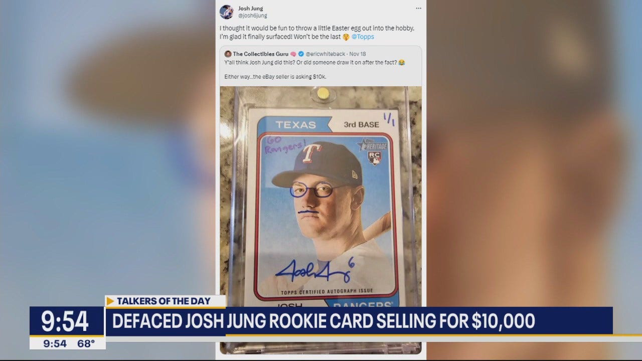 Talkers: Josh Jung, Post Malone and Thanksgiving dinner | FOX 4 Dallas ...