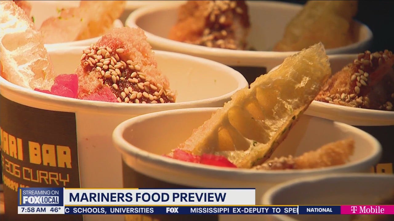 Seattle Mariners debut new food at T-Mobile Park | FOX 13 Seattle