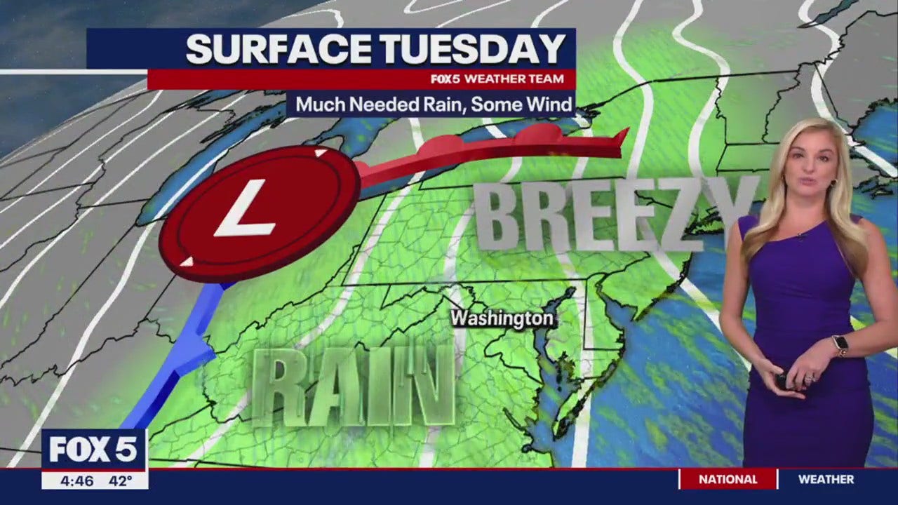 FOX 5 Weather forecast for Tuesday, November 21 | FOX 5 DC