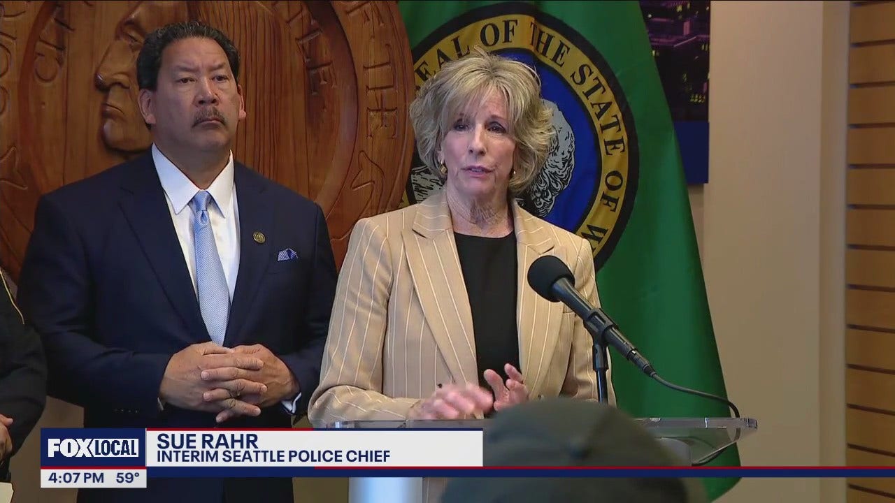 Sue Rahr appointed as interim Seattle police chief; Adrian Diaz out ...