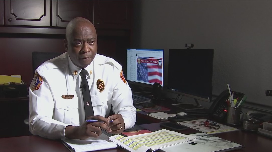 Newly appointed Polk County fire chief begins job | FOX 13 Tampa Bay