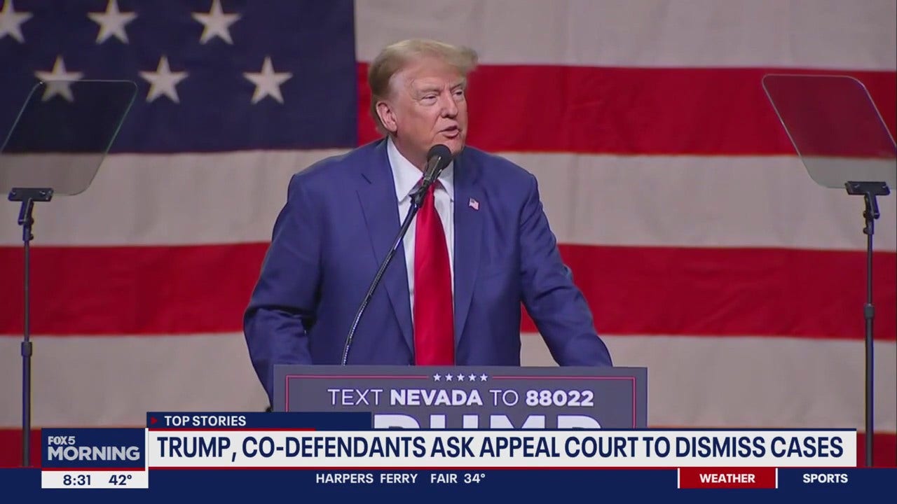 Trump, co-defendants asking for case dismissal | FOX 5 DC