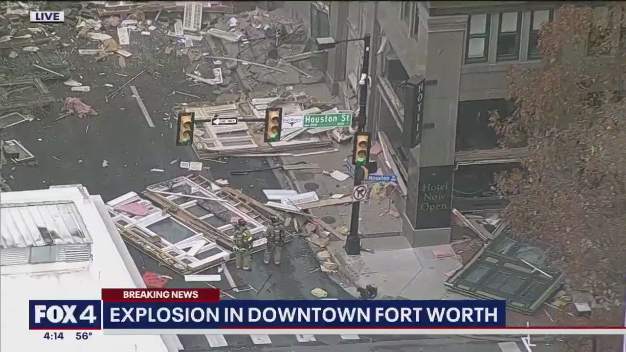Reported explosion at Fort Worth's Sandman Hotel | FOX 4 Dallas-Fort Worth
