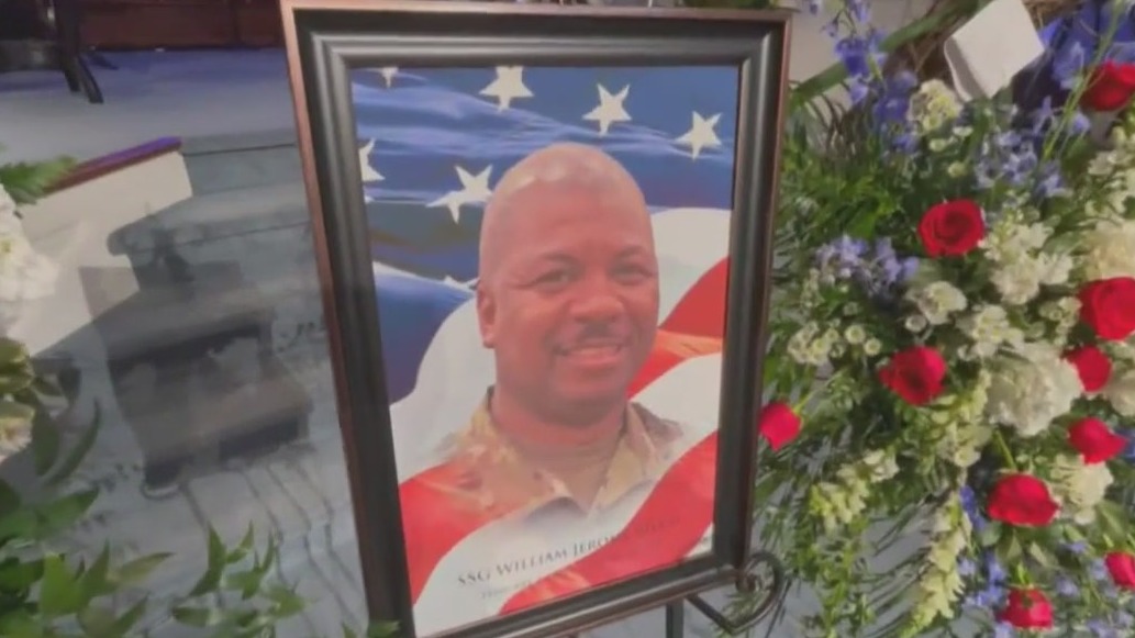 Funeral for Sgt. William Rivers killed in drone strike | FOX 5 Atlanta