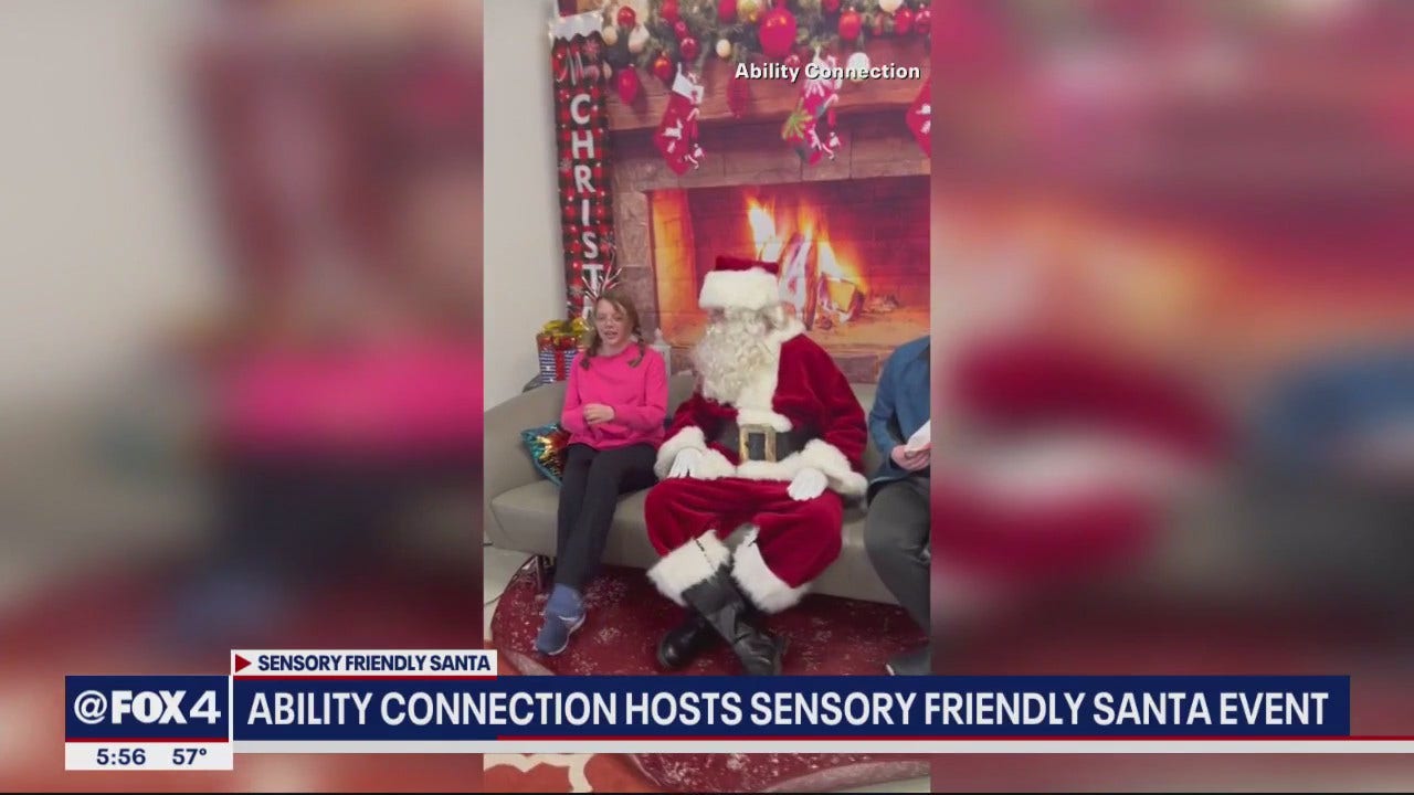 Ability Connection hosts sensory friendly Santa event | FOX 4 Dallas-Fort Worth