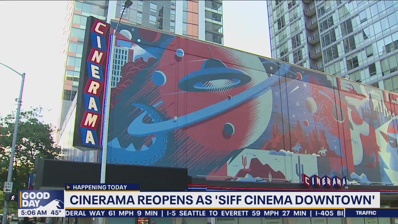 Cinerama reopens as SIFF Cinema Downtown | FOX 13 Seattle