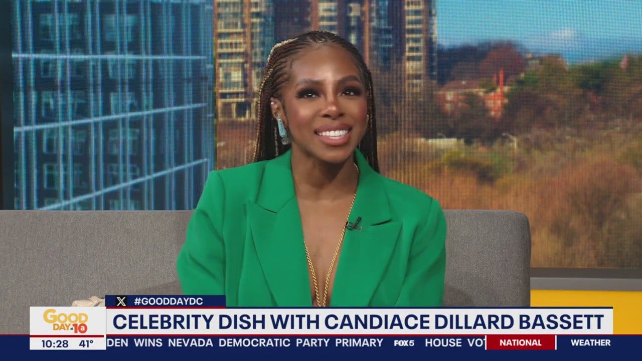 Celebrity Dish with Real Housewife Candiace Dillard Bassett | FOX 5 DC