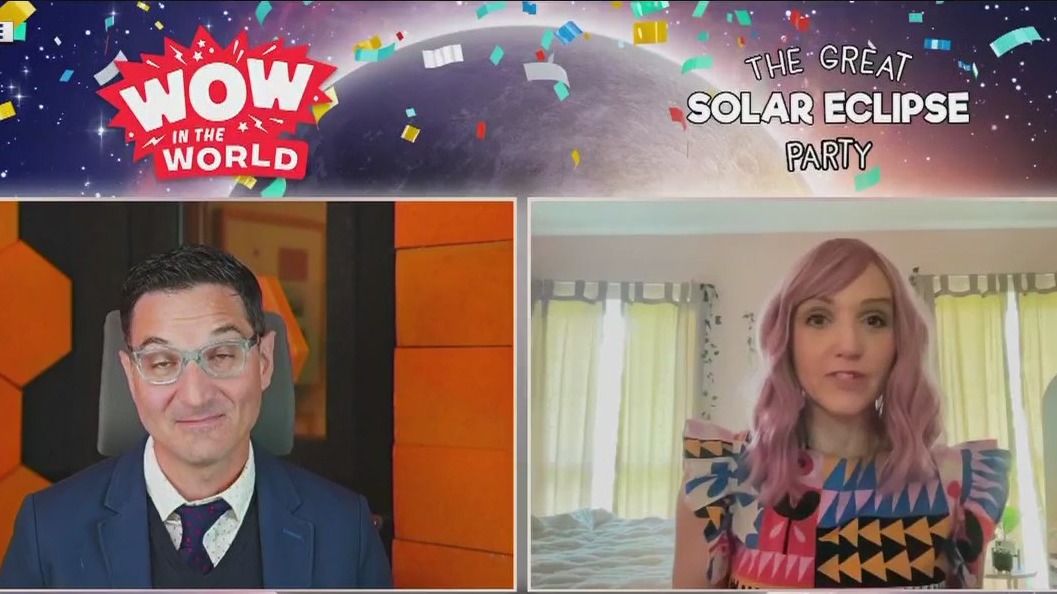 Wow in the World podcast hosting eclipse party | FOX 5 Atlanta