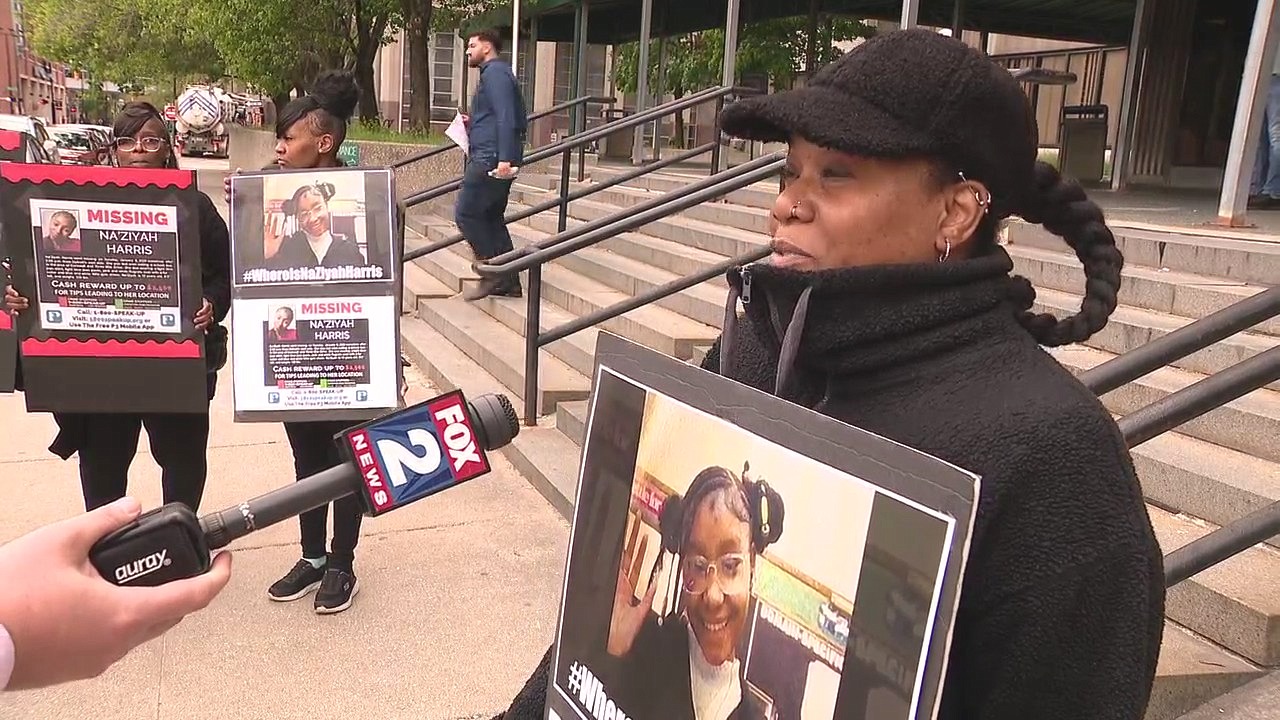 Family, loved ones of Na'Ziyah Harris hold protest over missing 13-year ...